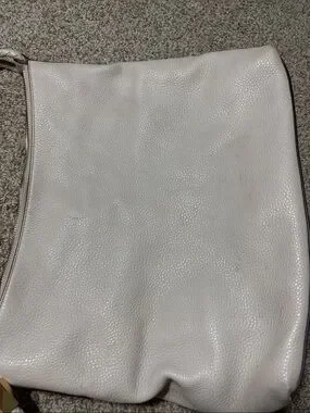 Michael Kors | Bags | Michael Kors Light Cream Pebbled Leather Shoulder ...